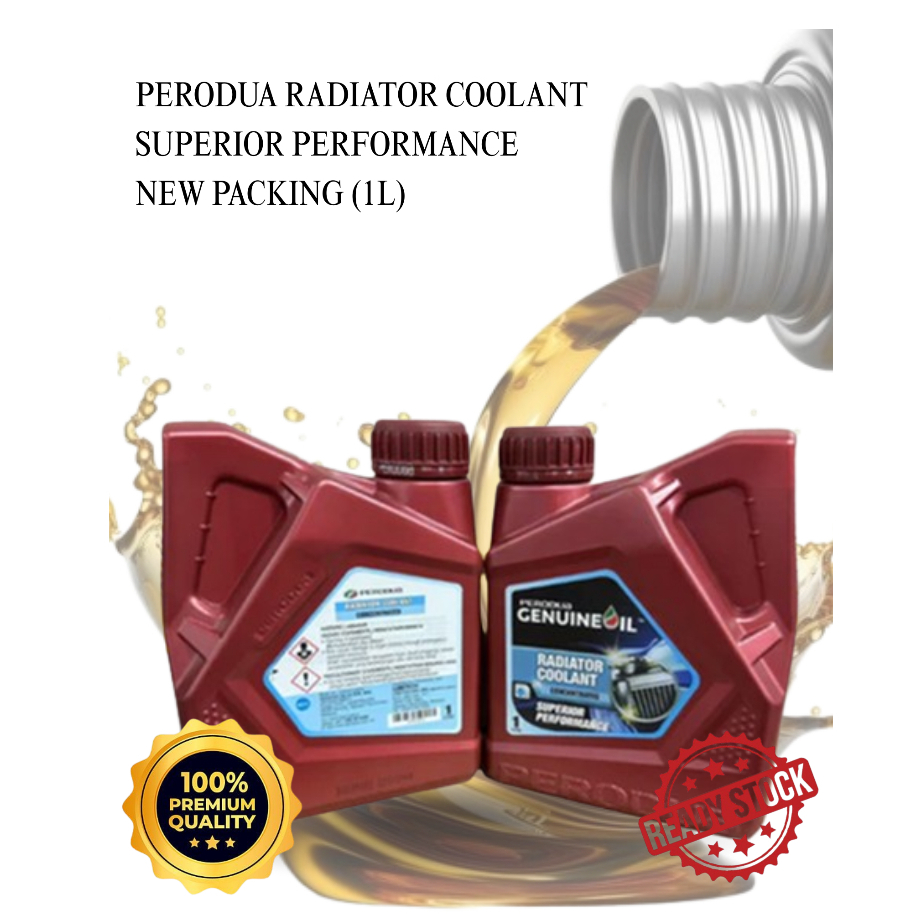 PERODUA RADIATOR COOLANT SUPERIOR PERFORMANCE NEW PACKING (1L) | Shopee ...