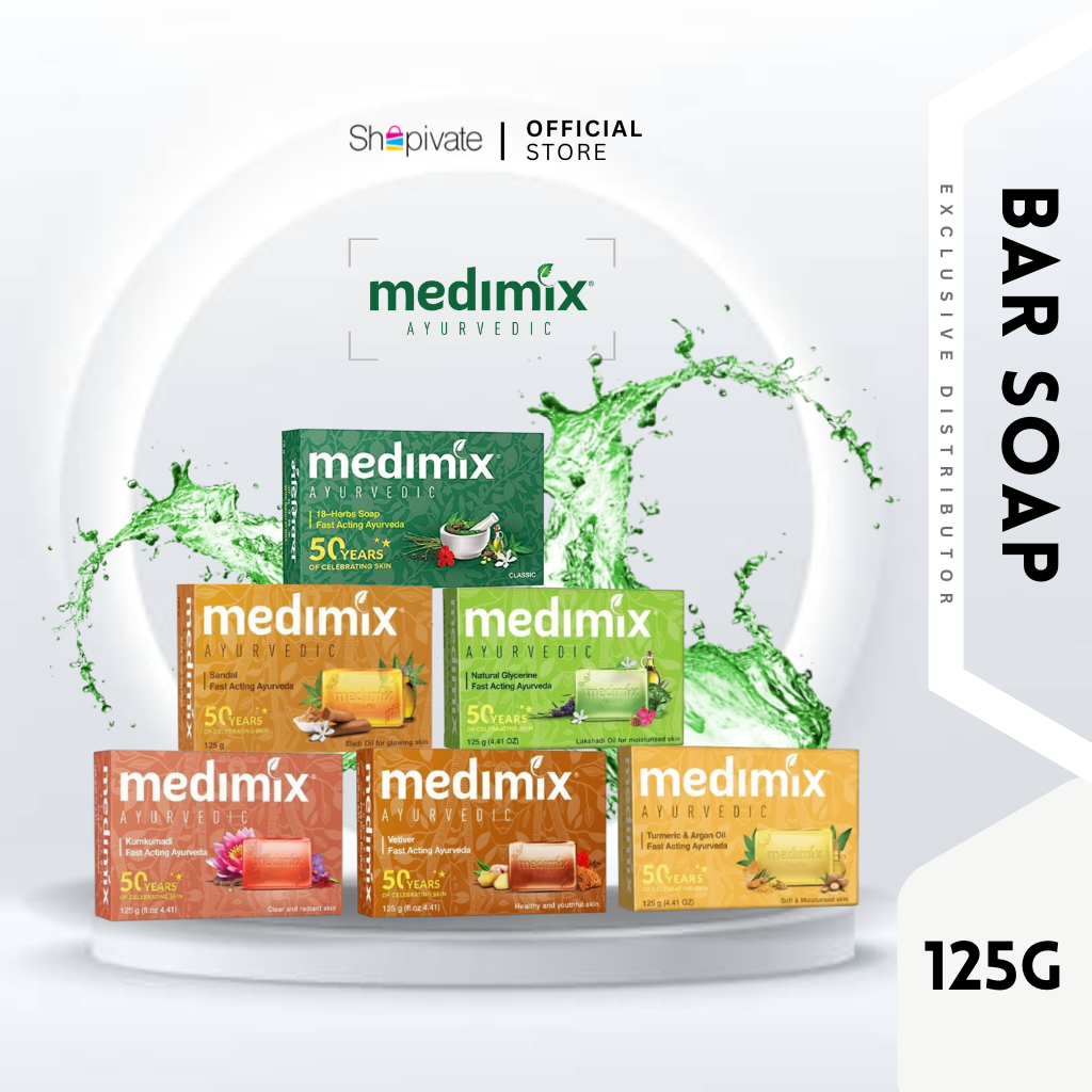 Medimix Ayurvedic Bar Soap 125g | Shopee Singapore