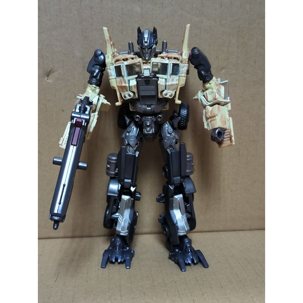 Transformers TLK Movie 5 Voyager Scrapyard Optimus Prime Loose Complete ...