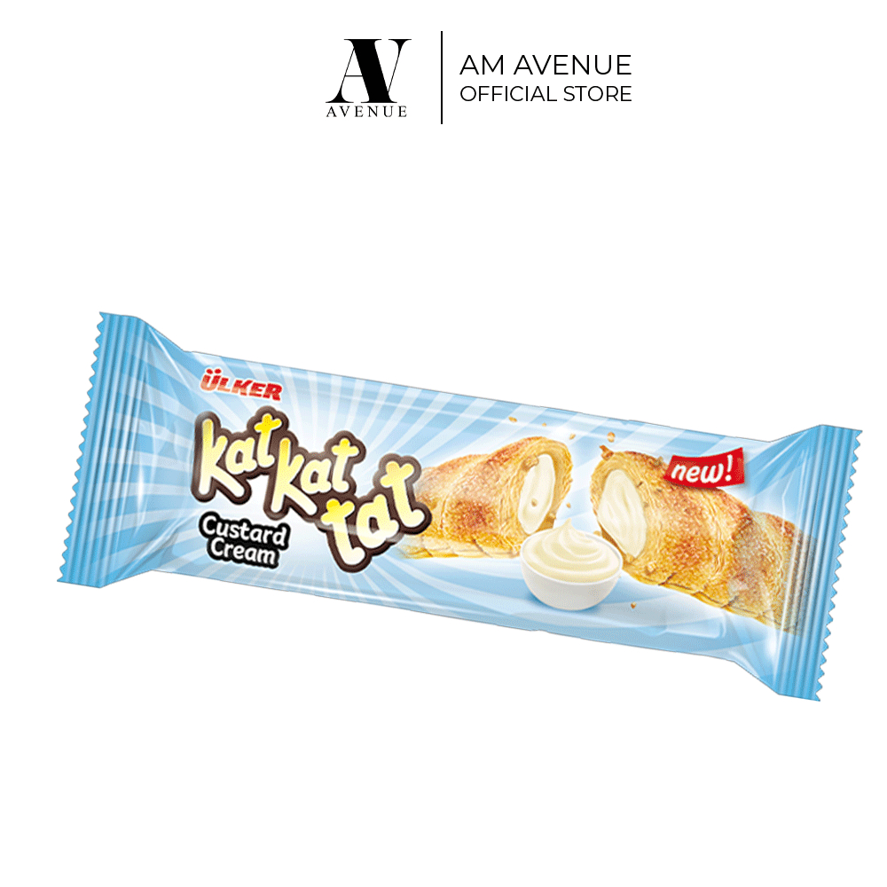 Ulker Kat Kat Tat Custard Cream / Chocolate / Hazelnut Cream, 24g ...