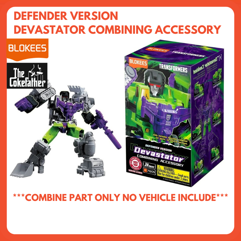 Blokees Transformers Defender Version Devastator Combining Accessory ...