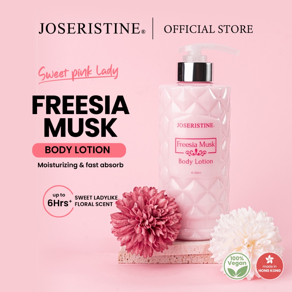JOSERISTINE Freesia Musk Body Lotion (500ml) | Shopee Singapore