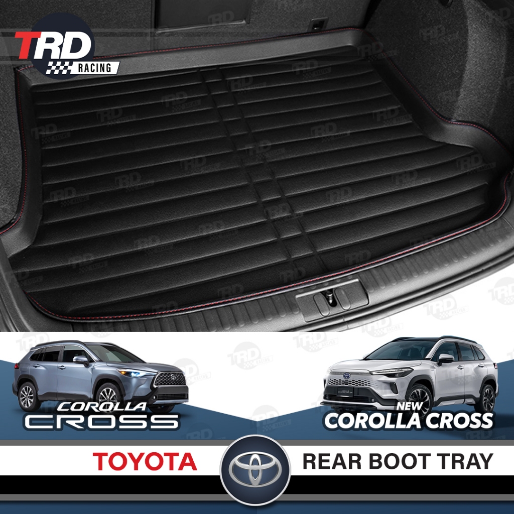 Toyota Corolla CROSS 2025 Facelift / 2021 - 2024 Boot Tray Carpet Mat ...