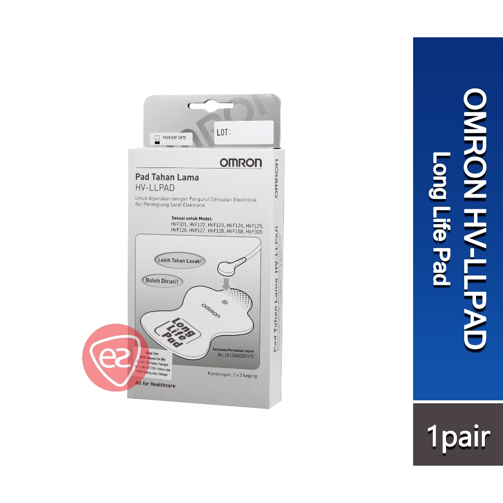 Omron Long-Life Pad HV-LLPAD For Use With Omron Electronic Pulse ...