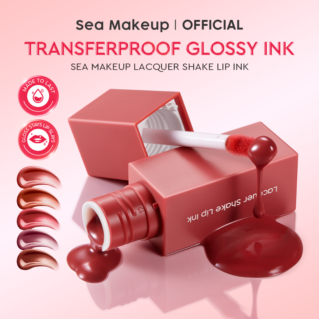 Sea Makeup Lacquer Shake Lip Ink Longlasting lip ink - Glossy Finish ...