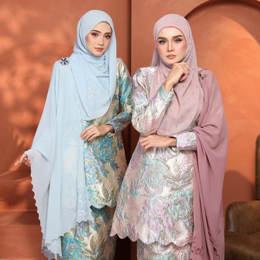 BAJU KURUNG RAYA 2026, KURUNG IMANE BROCADE LETOPSS RAYA CORAK LUXURY ...