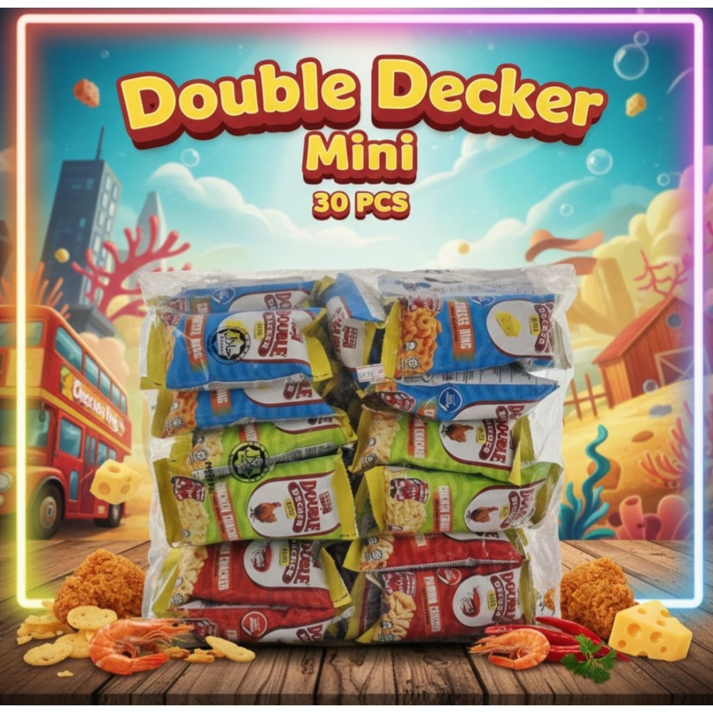 Double Decker Mini Prawn / Chicken / Cheese Ring (30pkt) | HALAL ...