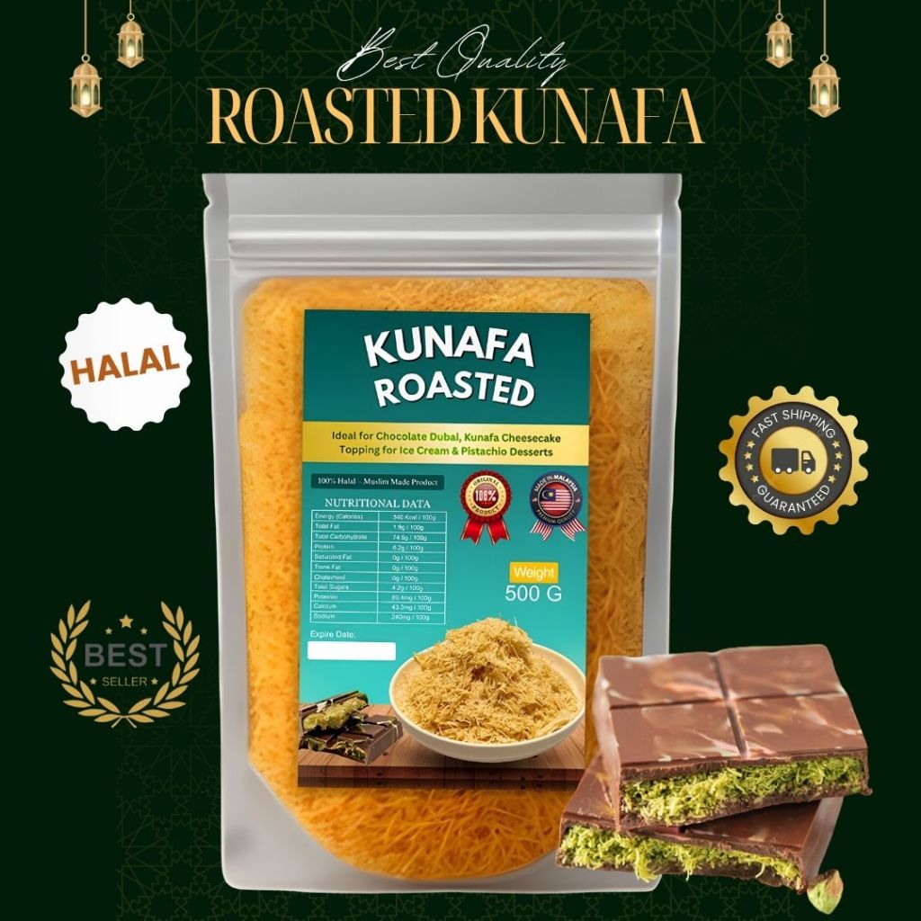 Roasted Kunafa Crispy Rangup Dessert Topping 500g | Shopee Singapore