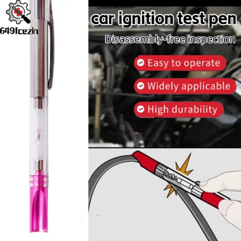 Auto Pen Check Tester Coil Inline Engine Ignition LED Spark Wire NO ...