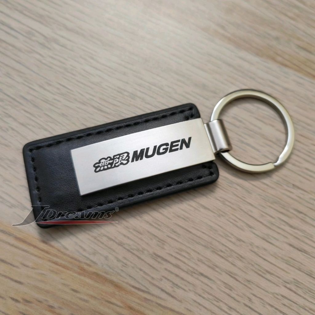 JDM Replica Honda JP Dealer Door Leather Keychain Key Ring City Jazz ...