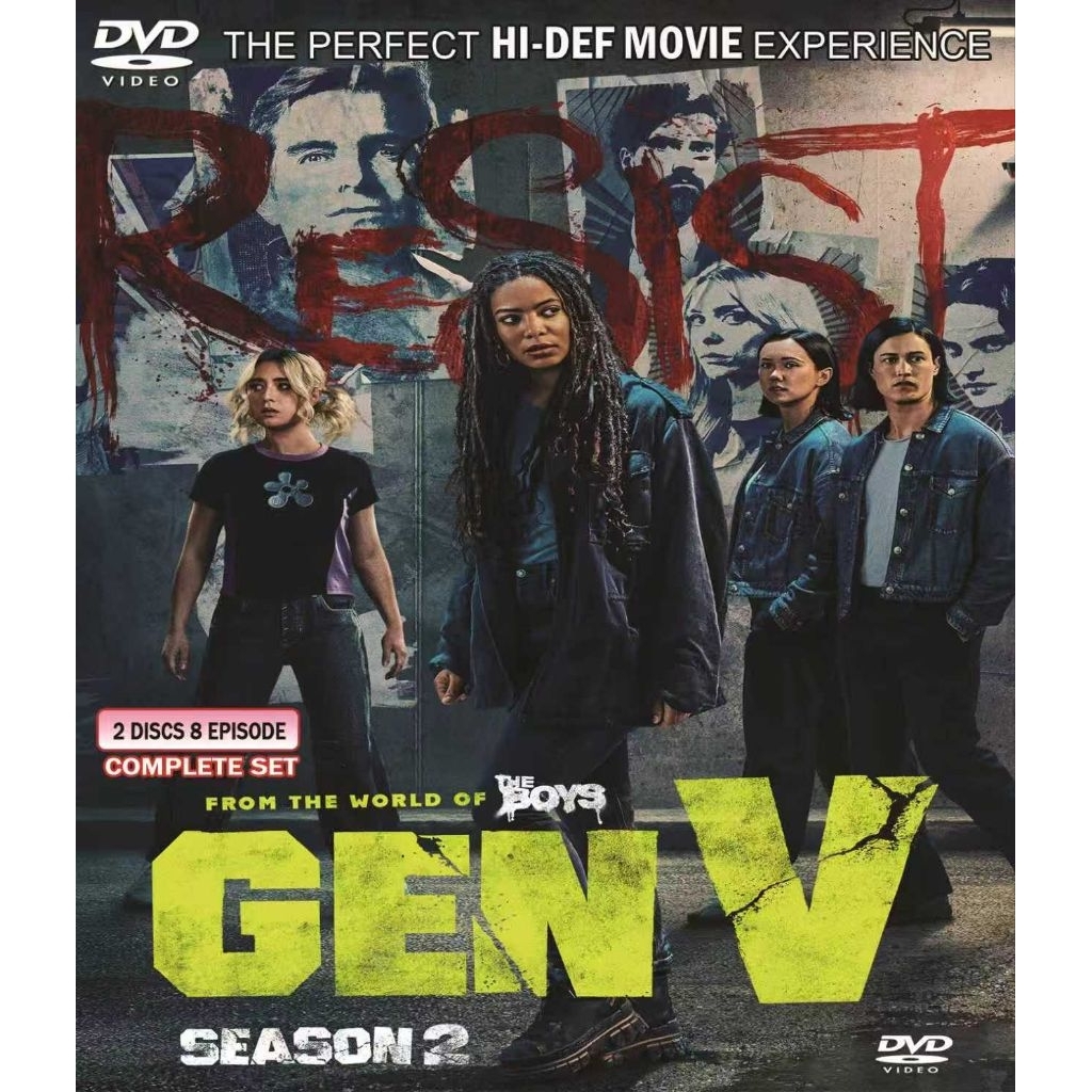 Gen V season 2 (2025) (2Cd) Gen V season1 (2023) (2Cd) | Shopee Singapore