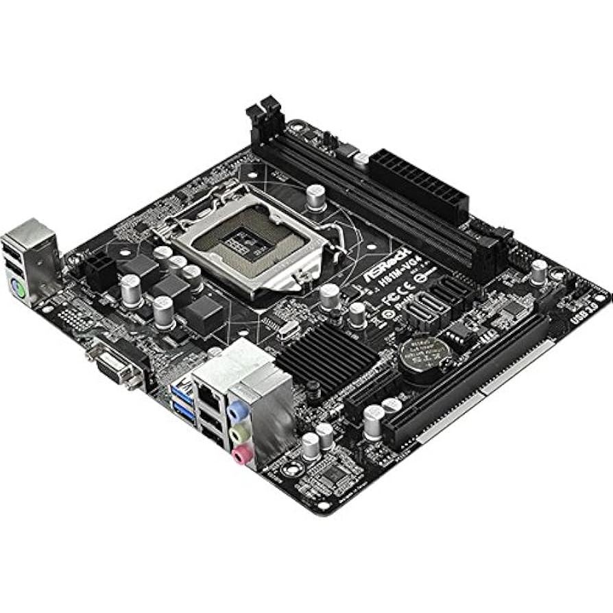 ASROCK H81M-VG4 Socket LGA 1150 Intel H81 MATX Mothebroard (USED ITEM ...