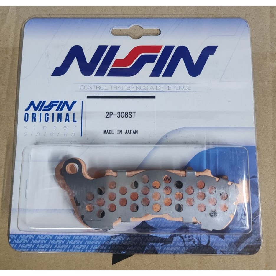 NISSIN BRAKE PAD 2P308ST For Honda SW-T 400A / ST1300A (FRONT ...
