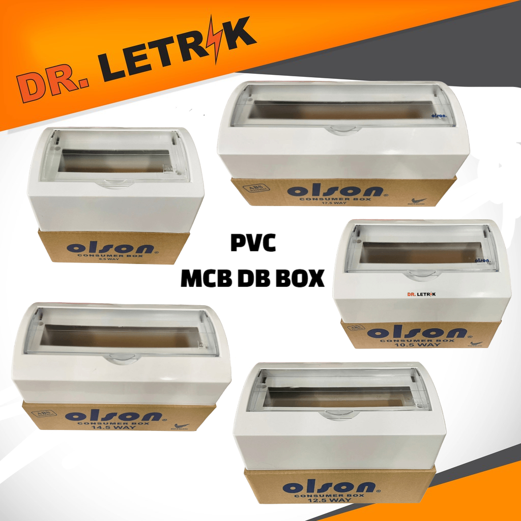 8.5WAY / 10.5WAY / 12.5WAY / 14.5WAY / 17.5WAY PVC MCB DB BOX ...