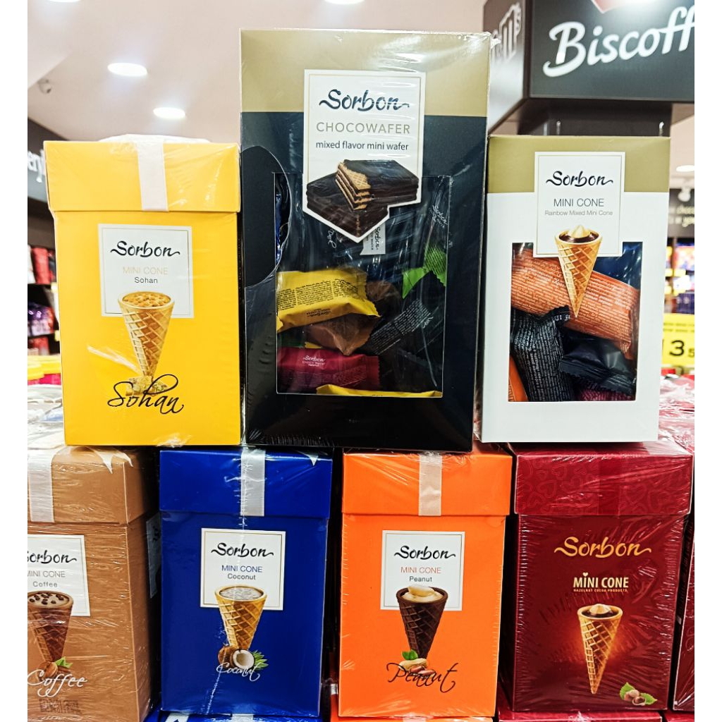 SORBON mini cone RAINBOW & ALL FLAVOR 200G-350-1.5kg | Shopee Singapore