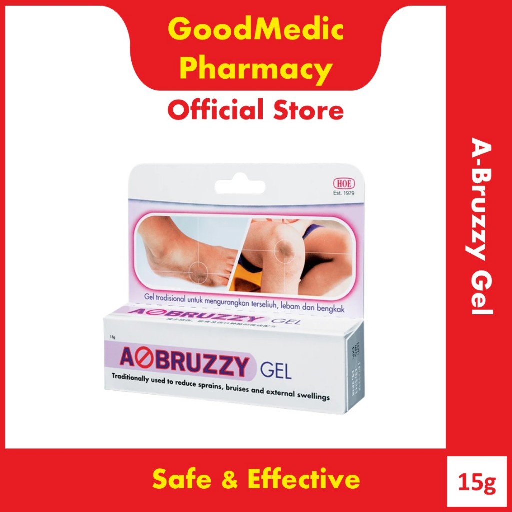 A-Bruzzy Gel For Sprains, Bruises and Swelling (15g) | Shopee Singapore