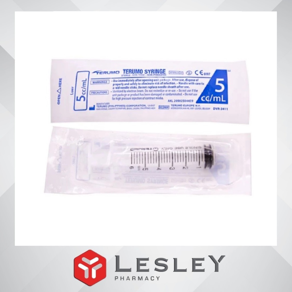 Terumo Syringe Luer Lock 5cc/ml | Shopee Singapore
