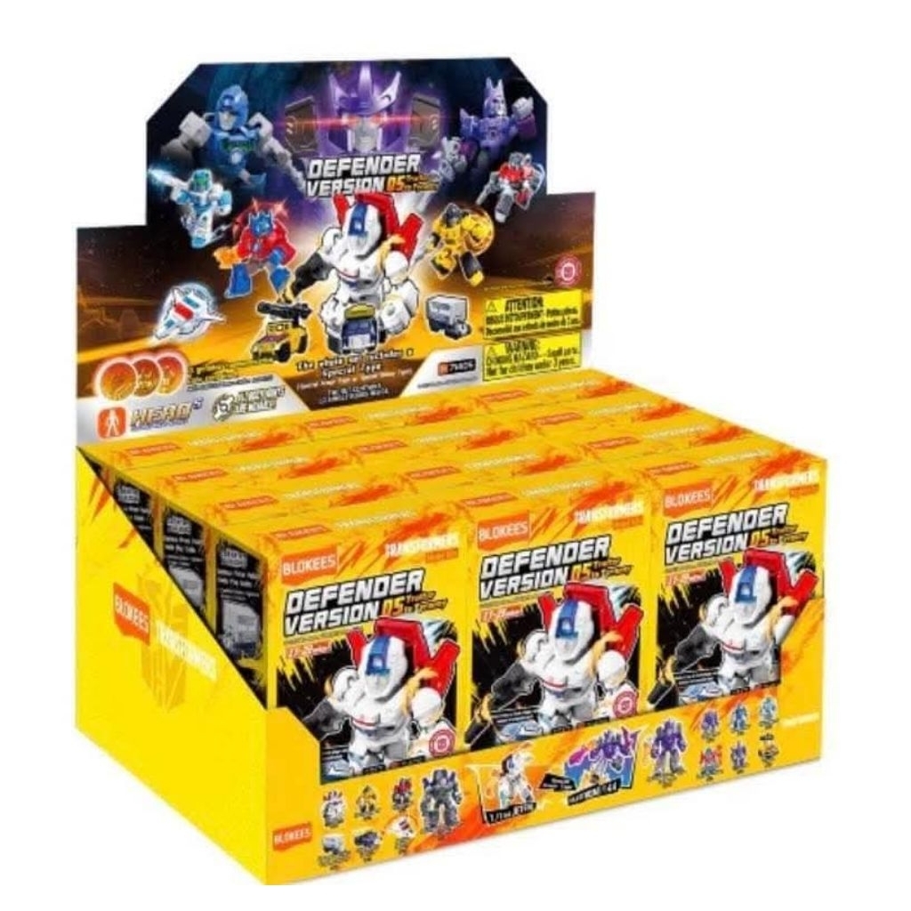 BLOKEES TRANSFORMERS DEFENDER VERSION 05 / GVD05 / JETFIRE , GALVATRON ...