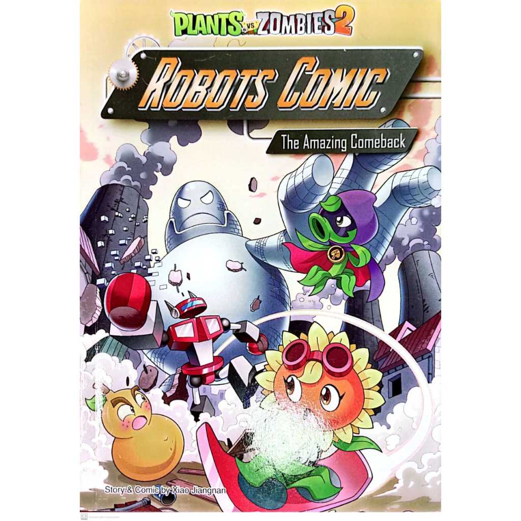 New Brand Book – Plants vs Zombies 2: Robots Comic – The Amazing ...
