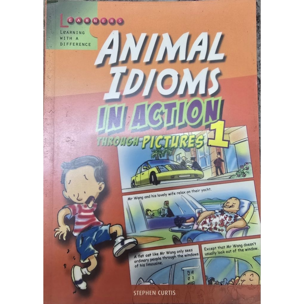 animal idioms in action through pictures 1 (learners publishing ...