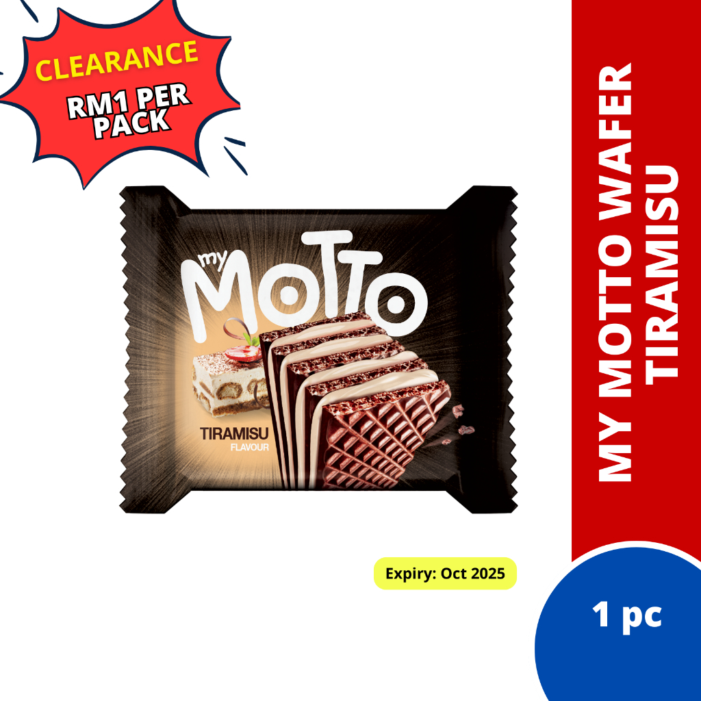 My Motto Crispy Two-Piece Wafer 30g - Assorted (Cocoa & Cocoa ...