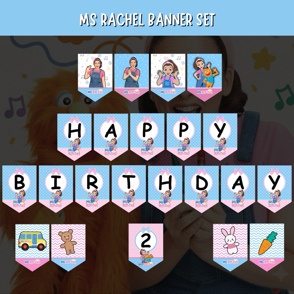 MS RACHEL BANNER SET | Shopee Singapore