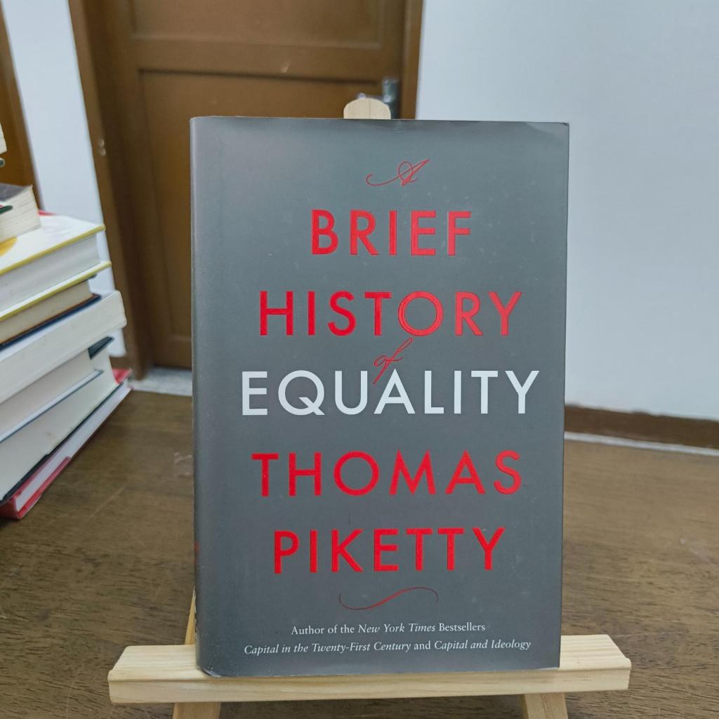 A Brief History of Equality Thomas Piketty | Preloved book | Shopee ...