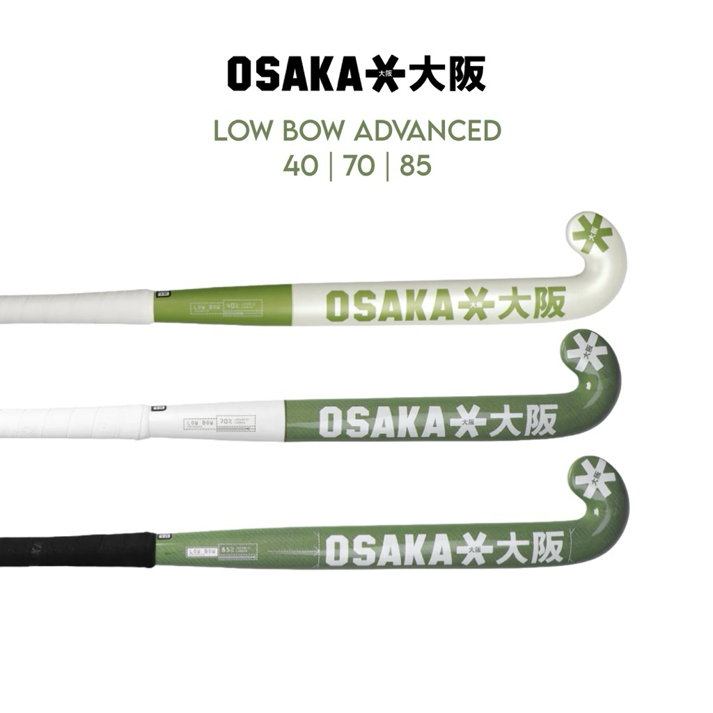 Osaka Low Bow Advanced 40 70 85 Carbon Composite Hockey Stick Kayu Hoki ...