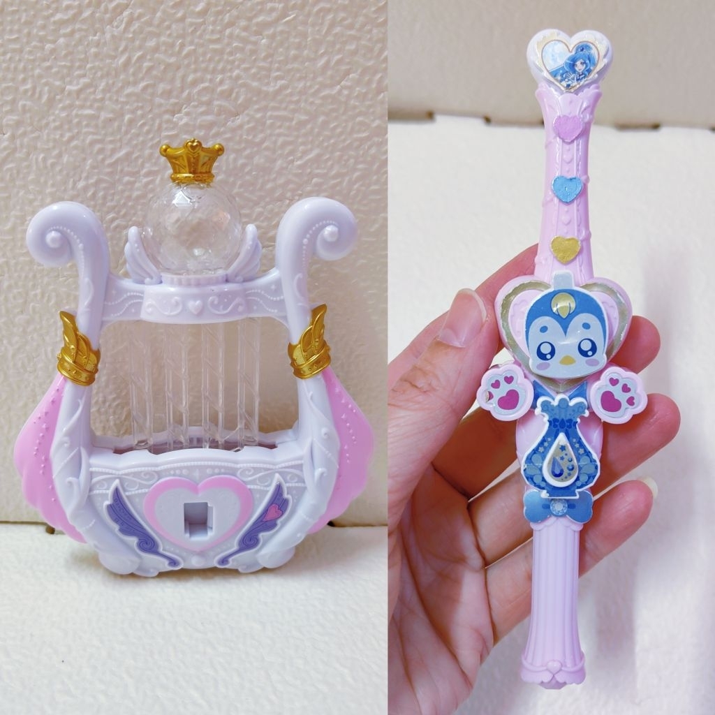 Bandai Healin' Good Precure Earth Windy Harp Cure Touch Transformation ...