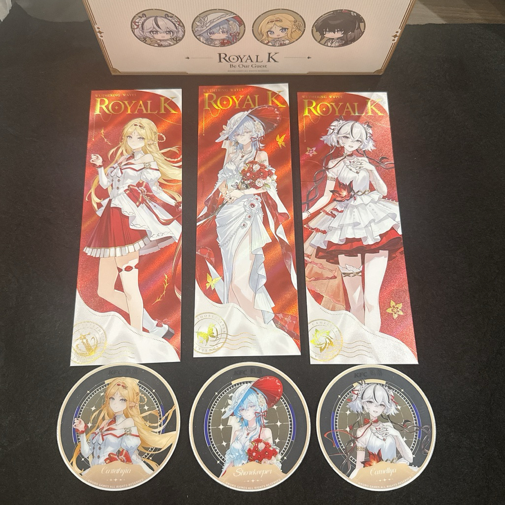 [Official merch/Split set] 鸣潮 Wuthering Waves X KFC Collaboration laser ...