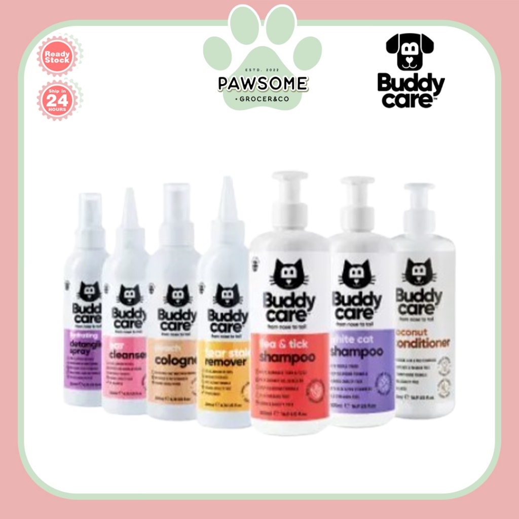 BUDDY CARE Cat Shampoo/Cat Conditioner For Cats | Shopee Singapore