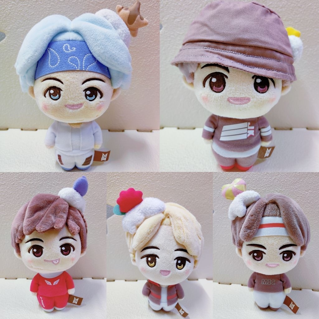 BTS TinyTAN Ichiban Kuji Sweet Time plush C7 Suga Mic Jungkook J-Hope ...