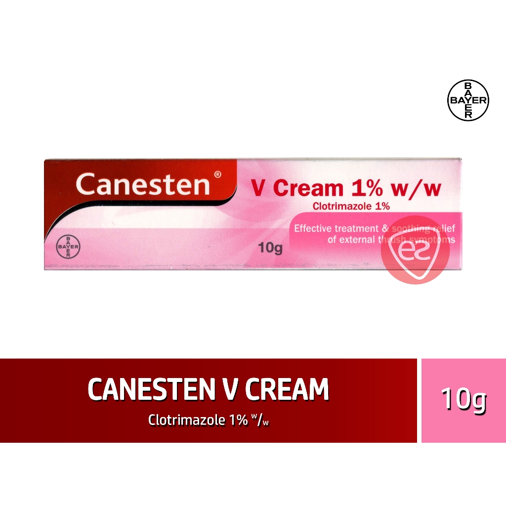 Canesten V cream 1% clotrimazole 10g | Shopee Singapore