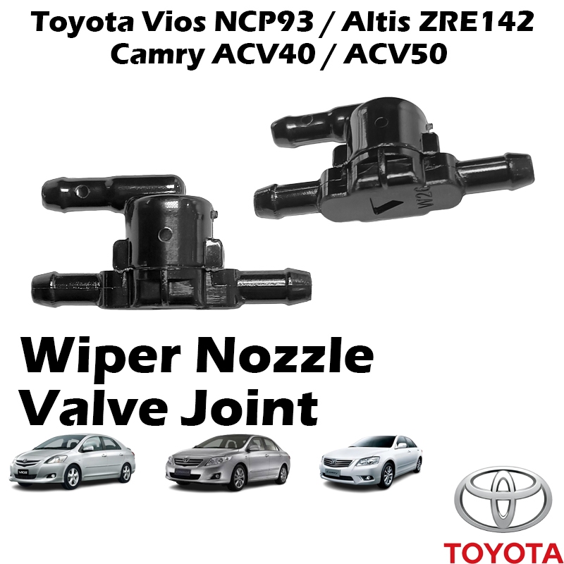 Toyota Vios Ncp93 Altis Zre142 Camry Acv40 Acv50 Wiper Nozzle Valve ...