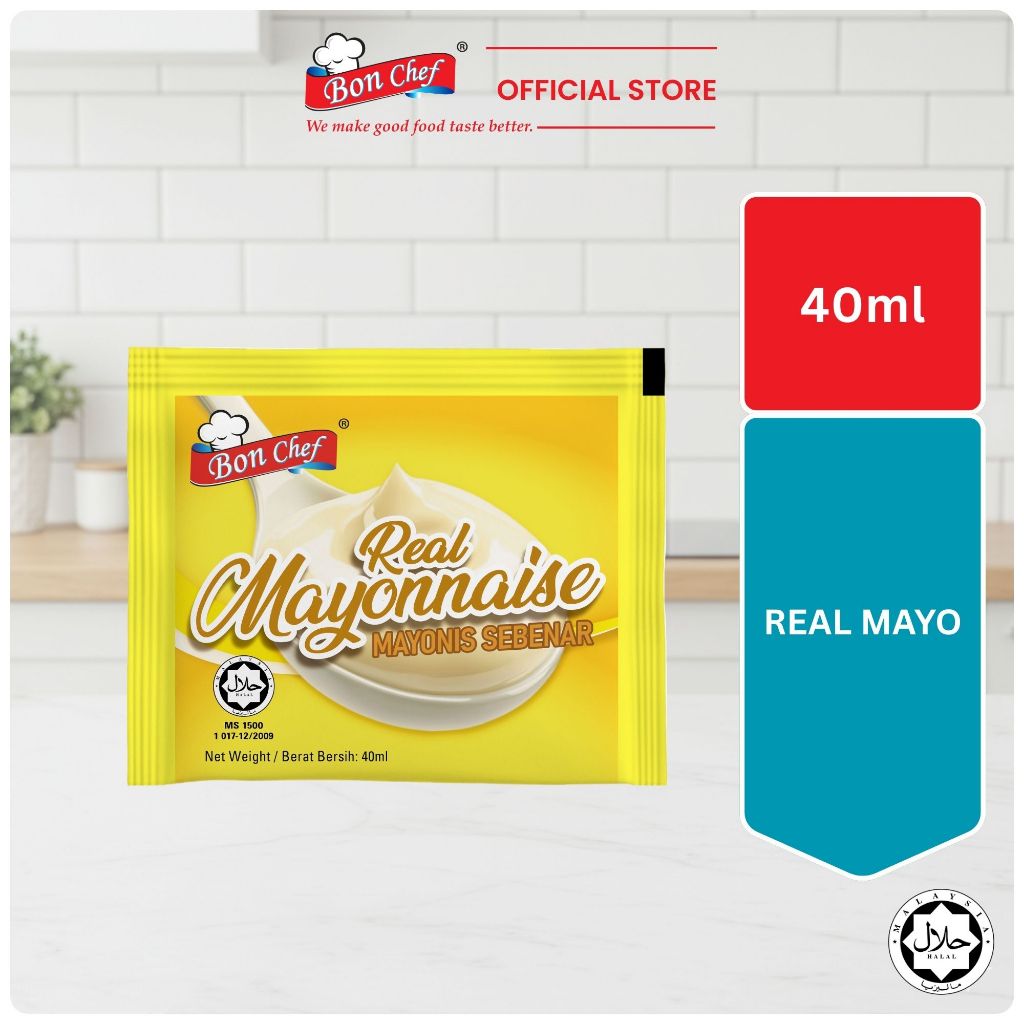 40ml Bon Chef Real Mayonnaise - 1 Pack | Shopee Singapore