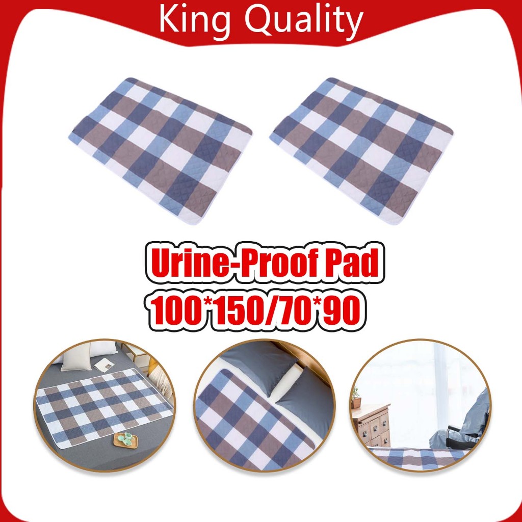 Thicken Waterproof Bed Sheet Mattress Protector/Incontinence Machine ...