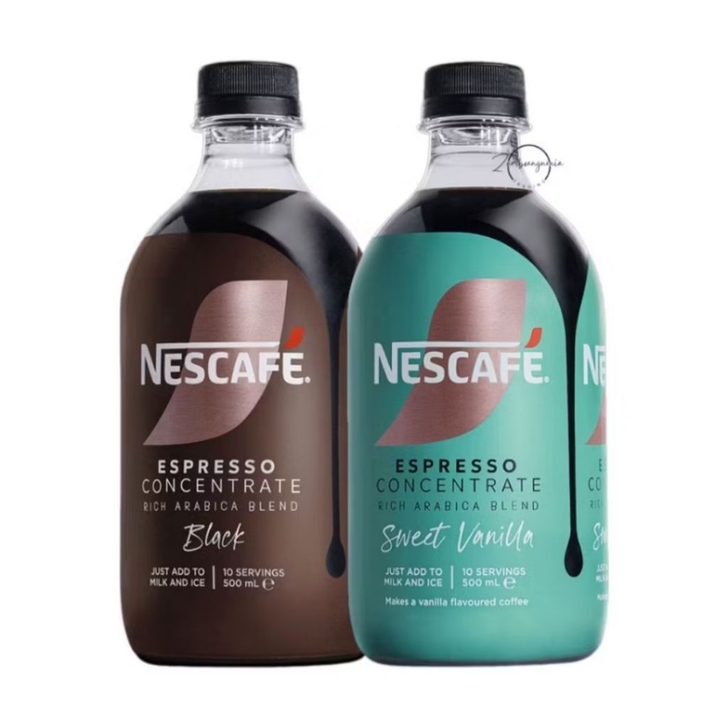 Nescafé Expresso Concentrate Rich Arabica Blend Black / Sweet Vanilla ...