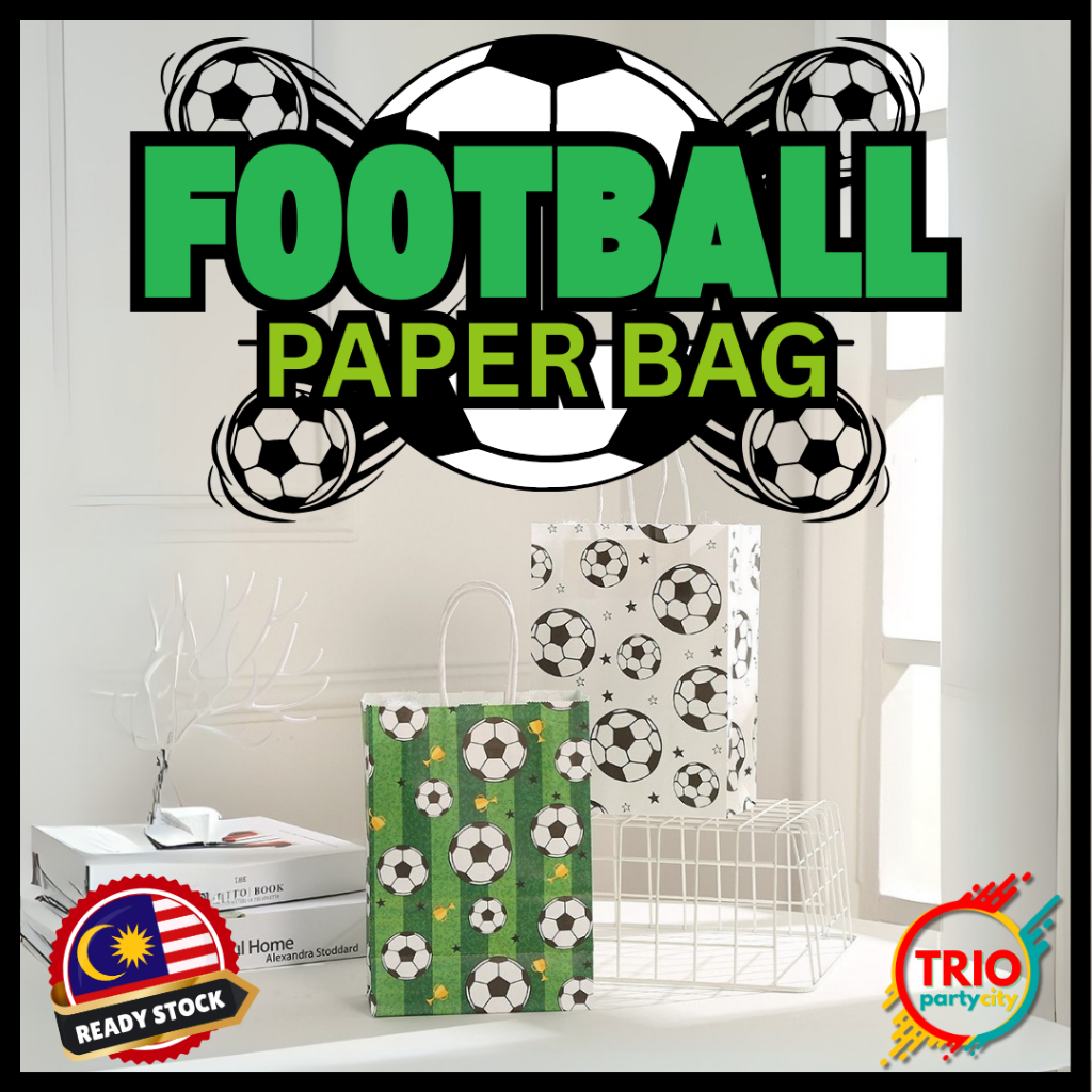 Paper Bag Football Soccer Goodies Party Bag | Shopee Singapore