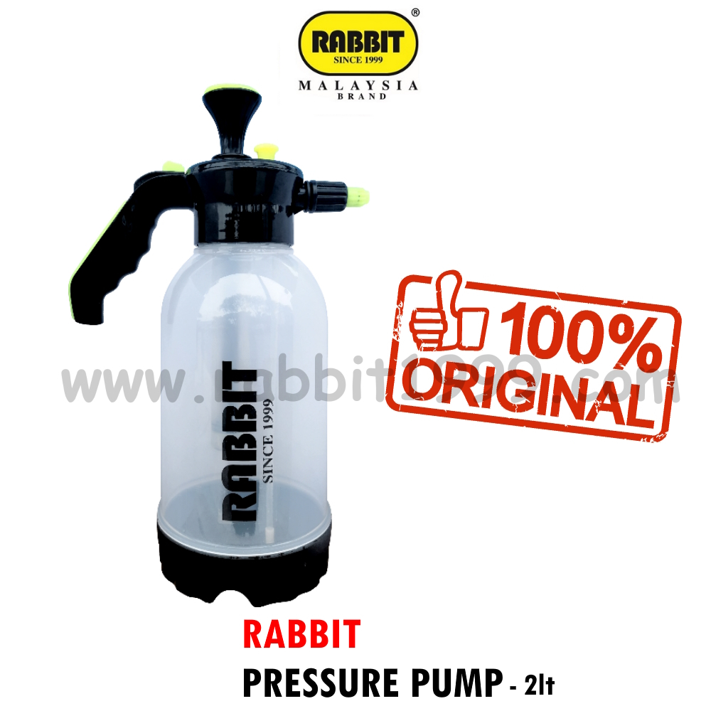 RABBIT PRESSURE PUMP - 2lt - heavy duty pressure pump / 2 Liter ...