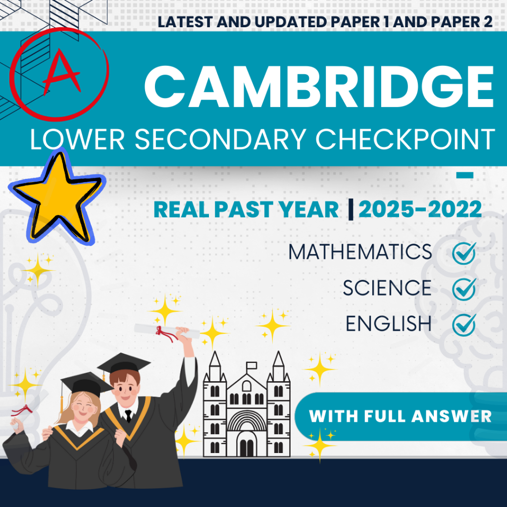 Cambridge Lower Secondary Checkpoint Real Past Year Papers 2025 Stage 7 ...