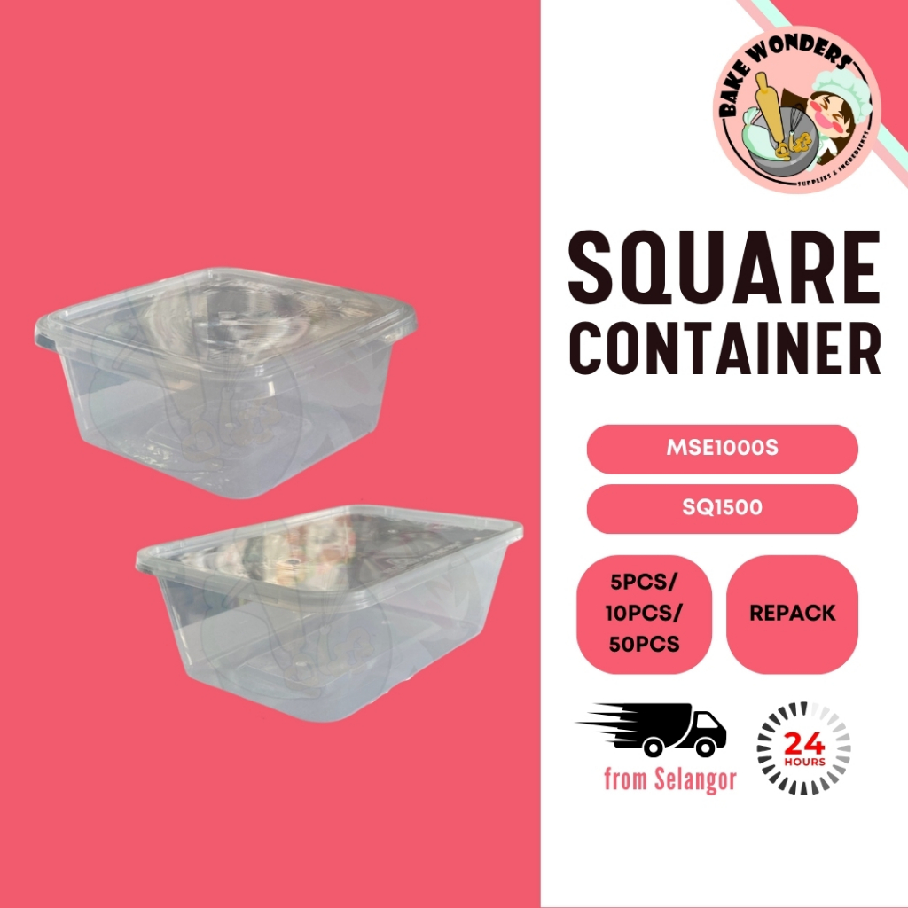 Square Container/Microwave Food Container With Lid/Tupperware ...