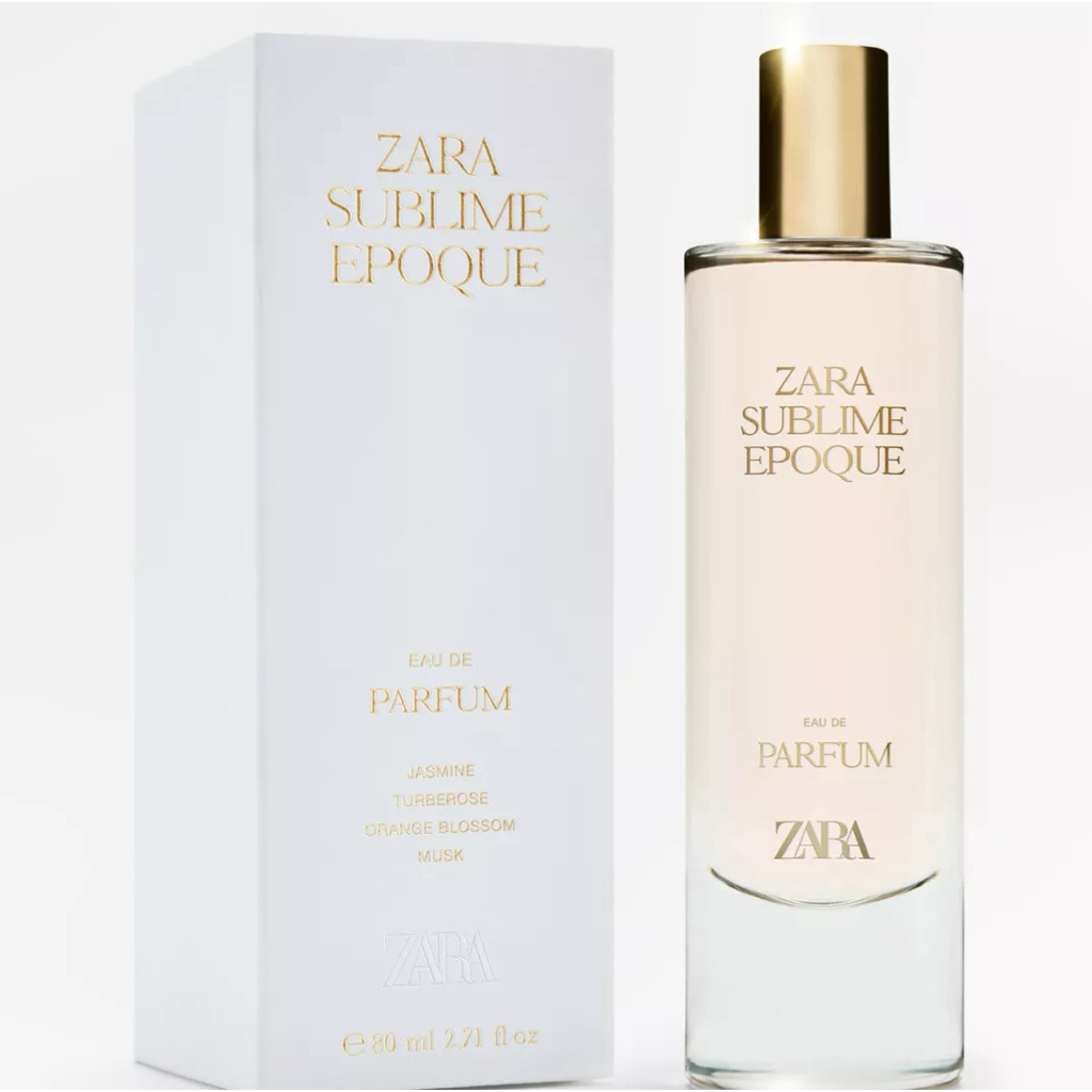 ZARA SUBLIME EPOQUE 80ML EDP | Shopee Singapore