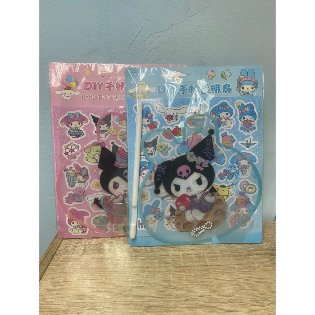 DIY STICKER CARTOON FAN (1PCS) | Shopee Singapore