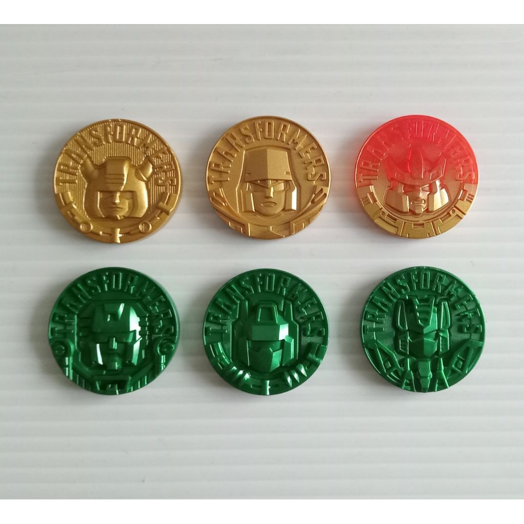 Blokees GVD Transformers Coin Bumblebee Megatron Galvatron Hot Rod ...