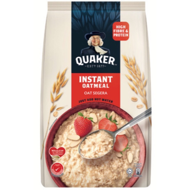 Quaker Instant Oatmeal 325g/800g/1kg/1.2kg/1.35kg (NEW PACKAGING ...