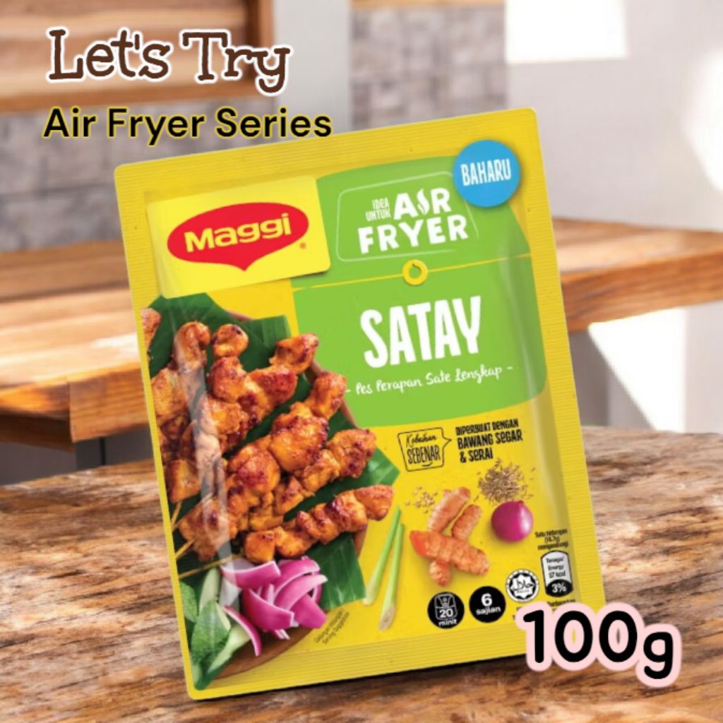 Maggi Air Fryer Marinade Paste Satay 100g | Shopee Singapore