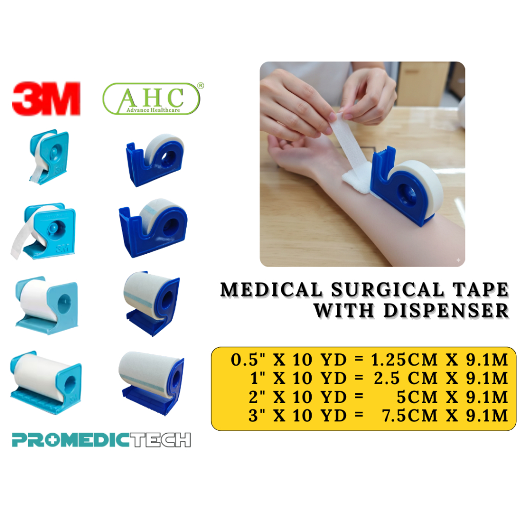 Surgical Tape with Dispenser 手术胶带 | Hypoallergenic Medical Adhesive ...