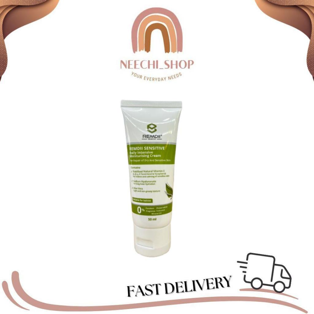 Remdii Sensitive Intensive Moisturising Cream 50ml & 112ml | Shopee ...