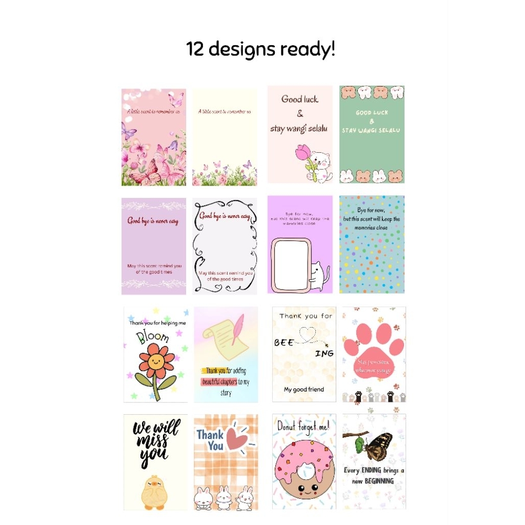 Farewell | Farewell Card | Hadiah Perpisahan Bajet Nampak Mewah | Mini ...