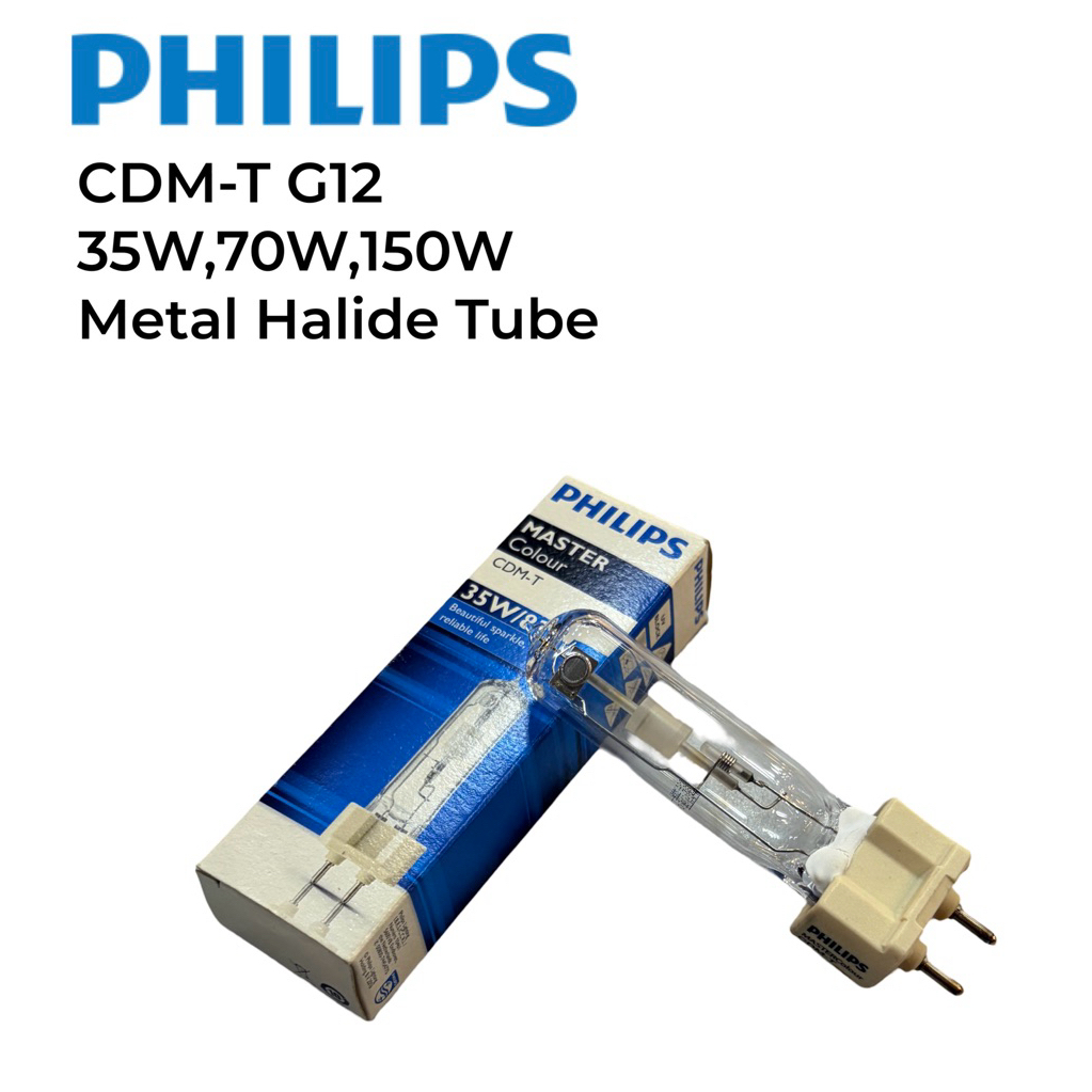 Philips CDM-T G12/35W,70W,150W 830 942 Metal Halide Tube | Shopee Singapore